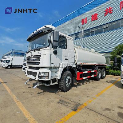 China New SHACMAN 6*4 Type 20CBM Water Transport Truck Road Cleaning Sprinkler Truck Sale for sale