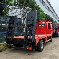 China Hot Sale HOWO Wrecker Truck 4x2 3-5 tons Flatbed Light Duty Wrecker Tow Truck for sale