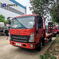 China Hot Sale HOWO Wrecker Truck 4x2 3-5 tons Flatbed Light Duty Wrecker Tow Truck for sale