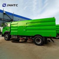 China Howo H5 Road Sweeper Truck 4X2 Vehicle-Mounted Road Salt Spreader Snow Melting Machine Truck for sale