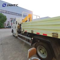 China New ISUZU Dump Truck With Crane Lift 4X2 160 Hp Euro 3 Lorry-Truck-Mounted-Crane 2 Ton Cargo Truck With Crane for sale