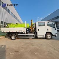 China New ISUZU Dump Truck With Crane Lift 4X2 160 Hp Euro 3 Lorry-Truck-Mounted-Crane 2 Ton Cargo Truck With Crane for sale