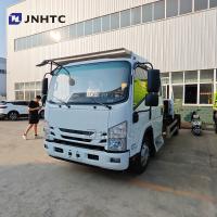 China New ISUZU Dump Truck With Crane Lift 4X2 160 Hp Euro 3 Lorry-Truck-Mounted-Crane 2 Ton Cargo Truck With Crane for sale
