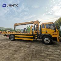 China Howo Wrecker Truck  4x2 6 Wheels 340hp Wrecker Truck With Straight Arm Crane Good Price for sale