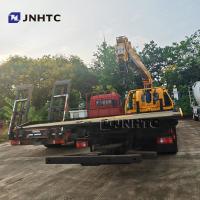 China Howo Wrecker Truck  4x2 6 Wheels 340hp Wrecker Truck With Straight Arm Crane Good Price for sale