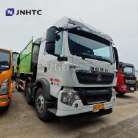 China HOWO 8X4 350HP 12 Wheel Dump Truck Chassis With Synchronous Gravel Sealing Truck for sale