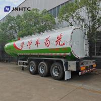 China Hot Sale 3 Axle 55000 Litres Edible Oil Tank Semi-trailer / Fuel Tank Trailer Good Price for sale