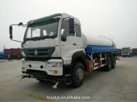 China Howo Sprinkler Water Tank Truck 10cbm 10 Wheel 336hp With Long Life Time for sale
