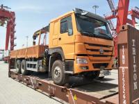 China 16 Ton Truck Mounted Crane , Knuckle Boom Truck Crane SQ16ZK4Q ISO CCC for sale