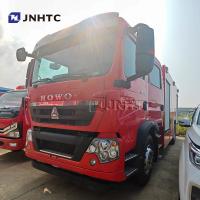 China Good Quality Howo Fire Truck 5 Ton Water And Foam Tank Fire Fighting Truck For Sale for sale