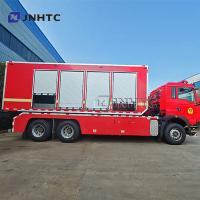 China New SINOTRUK HOWO 15 Tons 6x4 Foam Water Tank Fire Fighting Truck Price for sale