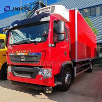 China HOWO TX 7.8m 20ton Refrigerated Truck Van Ice Cream/Sea Food Freezer Vehicle Heavy Duty Refrigerator Car For sale for sale