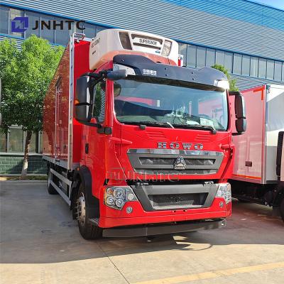 China HOWO TX 7.8m 20ton Refrigerated Truck Van Ice Cream/Sea Food Freezer Vehicle Heavy Duty Refrigerator Car For sale for sale