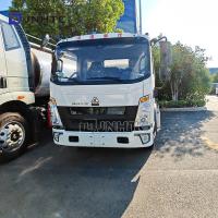 China Sinotruk Howo 4x2 Light Fuel Oil Truck Tanker 4200 Liters Diesel Oil Fuel Tank Trucks for sale