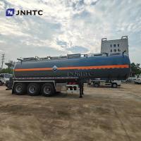 China New 3 Axle 55000 Litres Corrosion Tank Semi-trailer / Fuel Tank Trailer Good Price for sale