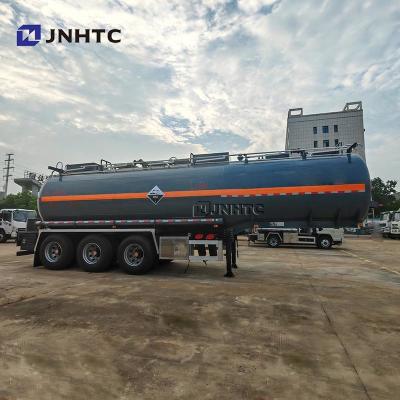 China New 3 Axle 55000 Litres Corrosion Tank Semi-trailer / Fuel Tank Trailer Good Price for sale