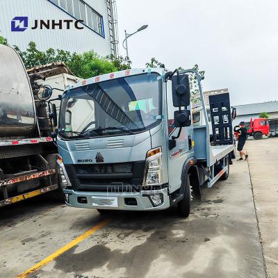 China Hot Selling Light Duty 4x2 6 Tons LHD China Flatbed Rollback Road Wreckers Tow Platform Trucks for sale