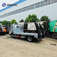 China Hot Selling Light Duty 4x2 6 Tons LHD China Flatbed Rollback Road Wreckers Tow Platform Trucks for sale
