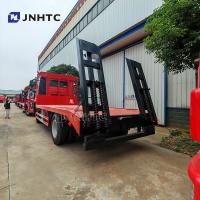 China HOWO Small Lowbed Lorry Truck 4X2 Container Flatbed Tow Truck Price for sale