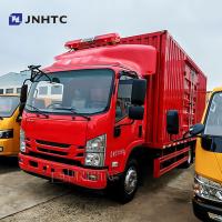 China Brand 5 Ton Truck 4x2 6 Wheeler Cargo Van Mini Lorry Truck Euro2 Diesel Cargo Truck With Hydraulic Tailplate for sale