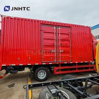 China Brand 5 Ton Truck 4x2 6 Wheeler Cargo Van Mini Lorry Truck Euro2 Diesel Cargo Truck With Hydraulic Tailplate for sale