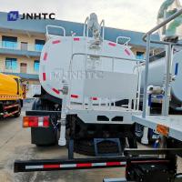 China HOWO Light Water Truck Stainless Steel Drinking 4x2 5000 Liter 5Ton Water Carrier Tanker Truck Price for sale