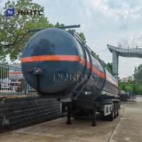 China 3 Axles Diethylamine Transport Trailer Fuel Tank Semi Trailer 33000 40000 Liters Fuel Trailer for sale