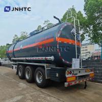 China 3 Axles Diethylamine Transport Trailer Fuel Tank Semi Trailer 33000 40000 Liters Fuel Trailer for sale