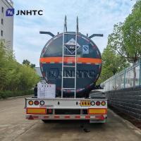China 3 Axles Diethylamine Transport Trailer Fuel Tank Semi Trailer 33000 40000 Liters Fuel Trailer for sale