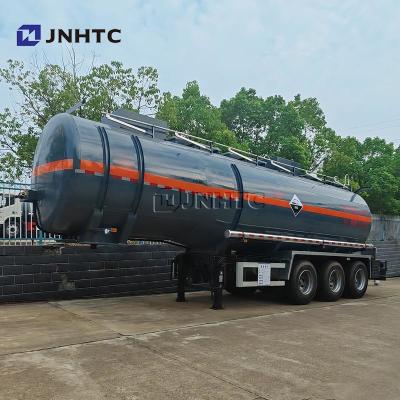 China 3 Axles Diethylamine Transport Trailer Fuel Tank Semi Trailer 33000 40000 Liters Fuel Trailer for sale