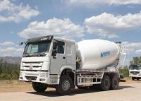 China HOWO Heavy Duty Dump Truck , Cement Mixer Truck 10 Wheels Euro 2 400L Fuel Tank for sale