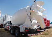 China HOWO Heavy Duty Dump Truck , Cement Mixer Truck 10 Wheels Euro 2 400L Fuel Tank for sale