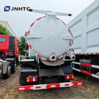 China NEW HOMAN 10cbm Septic Fecal Suction Tank Vacuum Tanker Truck Price for sale