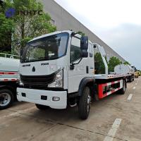 China HOMAN Wrecker Truck 4x2 5ton Tow Wrecker Flatbed Cargo Truck for sale