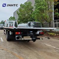 China HOMAN Wrecker Truck 4x2 5ton Tow Wrecker Flatbed Cargo Truck for sale