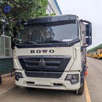 China HOWO Road Sweeper Truck 4X2 Mounted Road Salt Spreader Snow Cleaning Truck for sale