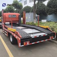 China Towing 3 Cars Sinotruk HOWO 4X2 Double Deck 5t 6t Diesel Fuel Fully Landed Wrecker Rescue Vehicle Flatbed Tow Truck for sale