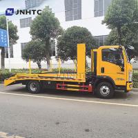 China HOWO Light Double Deck Flatbed Road Rescue Wrecker Tow Truck For Sale for sale