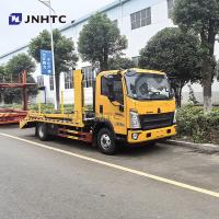 China HOWO Light Double Deck Flatbed Road Rescue Wrecker Tow Truck For Sale for sale