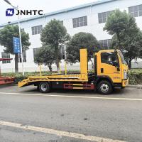 China HOWO Light Double Deck Flatbed Road Rescue Wrecker Tow Truck For Sale for sale