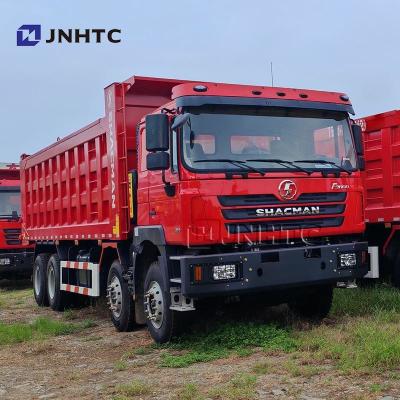 China Hot Shacman F3000 Heavy Truck 400hp 12 wheels load 50tons 8x4 Dump Truck for sale