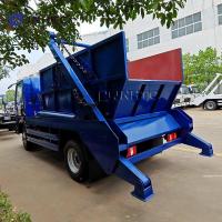 China NEW HOWO Garbage Truck 4X2 5CBM 10CBM  Hook Arm Garbage Truck For Sale for sale