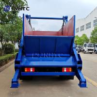 China NEW HOWO Garbage Truck 4X2 5CBM 10CBM  Hook Arm Garbage Truck For Sale for sale
