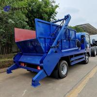 China NEW HOWO Garbage Truck 4X2 5CBM 10CBM  Hook Arm Garbage Truck For Sale for sale