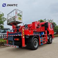China Shacman High Altitude Operation Aerial Man Lift Work Platform Truck For Sale for sale