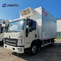 China New HOWO Refrigerator Truck 4x2 Light Food Truck Refrigerator Trucks for sale