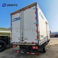 China New HOWO Refrigerator Truck 4x2 Light Food Truck Refrigerator Trucks for sale