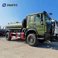 China Howo Oil Tanker Trucks 4X4 All Wheel Drive Fuel Transport Fuel Tanker Trucks for sale