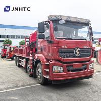 China Shacman M3000 8x4 Heavy Cargo Hydraulic Truck Crane Shenbai 25Ton 30Ton 35Ton Folding Boom Truck Mounted Crane For Sale for sale