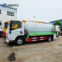 China Brand Sewage Suction Truck Customizable Colors 15cbm Vacuum Sewage Truck 160hp Sewage Cleaning Truck Great Price for sale